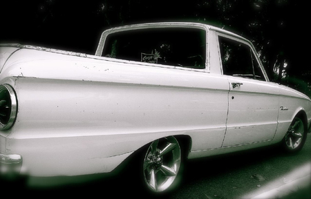 New project , Ford Ranchero 1963 . - Crazycruisers